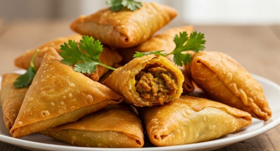 Τι ειναι curry samosa;